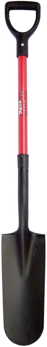 Amazon.com : TABOR TOOLS Shovel with Long Narrow Blade, Trench Digging ...