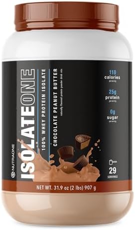 Amazon.com: NutraOne IsolateOne Whey Isolate Protein Powder 100% Pure ...