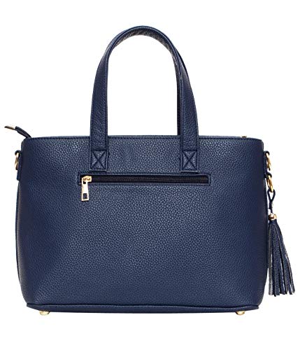 Buy Peperone Como Women's PU Blue Handbag at Amazon.in