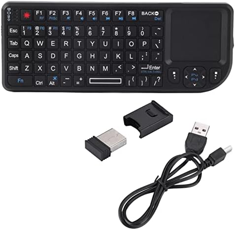 Amazon.com: Touch Keyboard, Portable Mini Thin USB Rechargeable ...