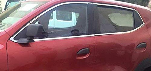 Autoflame Car Window Frame ABS Chrome Garnish Trim Exterior for Renault ...