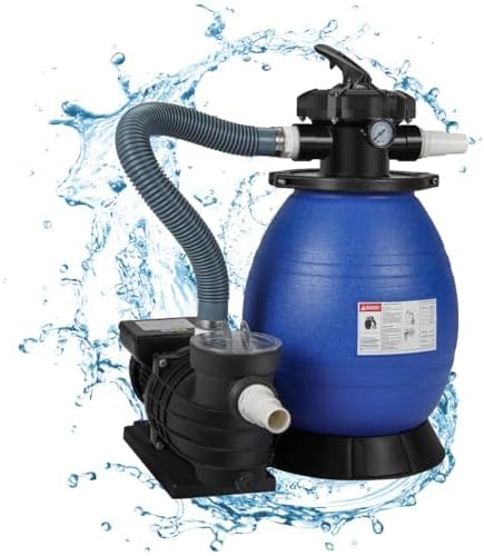 High-Flo Sand Filter Pump System 14" Filter Tank 12,000 Gallons for ...