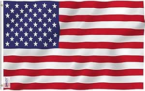 Amazon.com : American Flag 3x5ft Outdoor US Flag USA Flag Print ...