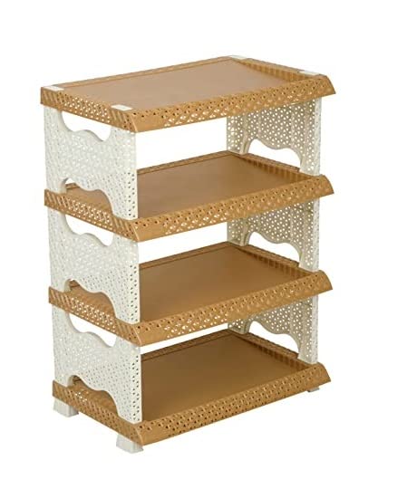 Aristo VITTORA Shoe Rack 4 Layer Plastic Rack for Kitchen, Offices ...