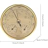 Amazon.com: NewGtuizi 5 Inch Dial Type Barometer with Thermometer ...