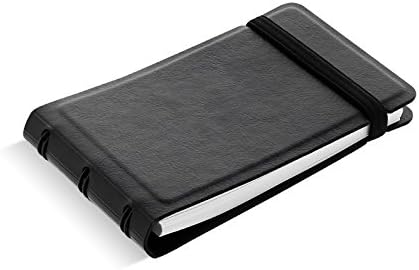 Filofax 115022 Carnet de note A4 avec feuille repositionnable Noir ...