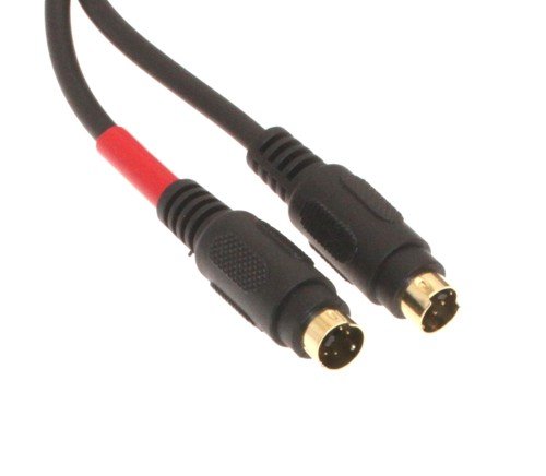 Cablemax 12ft. S-Video Cable – Male 4 pin Mini-DIN to M 4 pin Mini-DIN ...