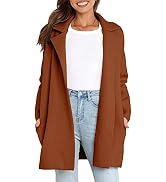 Amazon.com: ANRABESS Women's Casual Long Sleeve Classy Draped Open ...