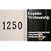 Amazon.com: NACH House Numbers for Outside, 5.5 inch Black Address ...