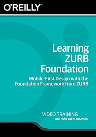 Amazon.com: Learning ZURB Foundation [Online Code] : Software