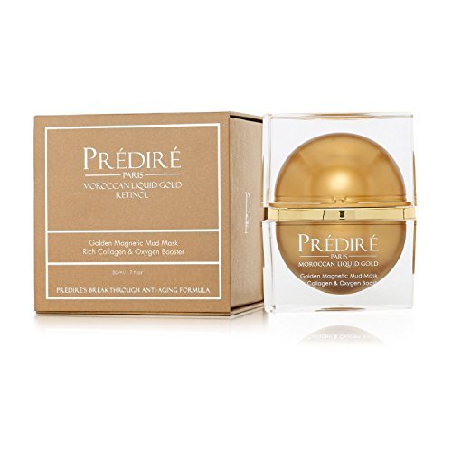 Amazon.com : Prédiré Paris Golden Magnetic Mud Mask Rich Collagen ...