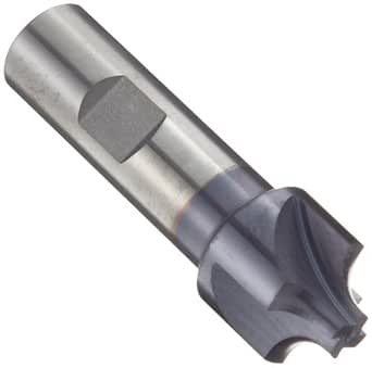 Niagara Cutter N16214 High-Speed Steel End Mill, TiAlN Coated, 4 Flutes ...