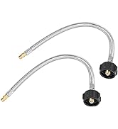 Amazon.com : ATKKE 15 in RV Propane Hoses Replacement Pigtail Connector ...