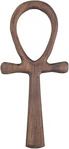 Amazon.com: LINCHANE Egyptian Ankh Key of Life Wooden Ornament, 16cm x ...