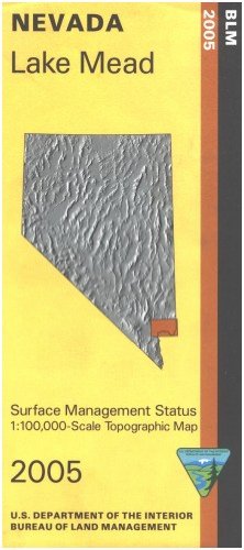 Map: Lake Mead - Surface Management: BLM: Amazon.com: Books