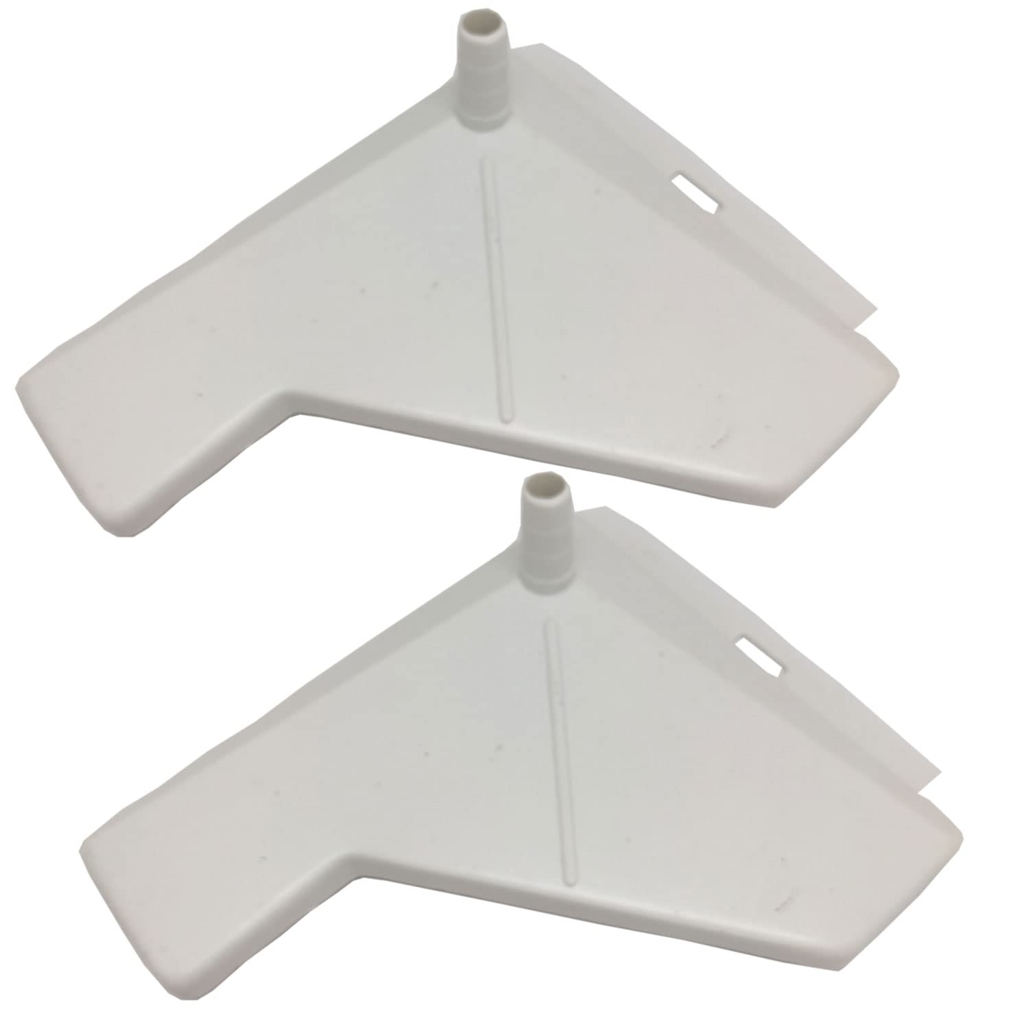 Waste Water Drain Collector Tray Plastic Vertical Triangle For Window ...