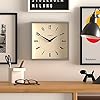 Amazon.com: JONES CLOCKS® Box Retro Dial Wall Clock - Square Clock ...