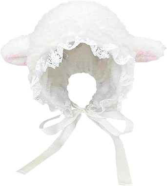Amazon.com: Youngy Cute Beanie Hat Easter Christmas Little Lamb Ears ...