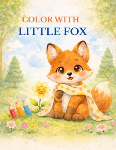 Color with Little Fox : Luna, Marian: Amazon.fr: Livres