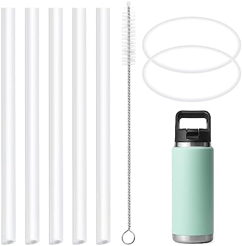 Amazon.com: Replacement Straws Compatible with YETI Rambler 26oz Vacuum ...
