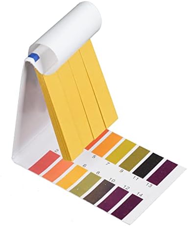 80X pH Test Strips Litmus Paper Urine Saliva Acid Alkaline Liquid Level ...