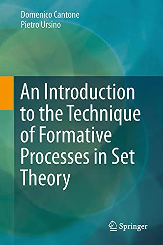 Buy An Introduction to the Technique of Formative Processes in Set ...