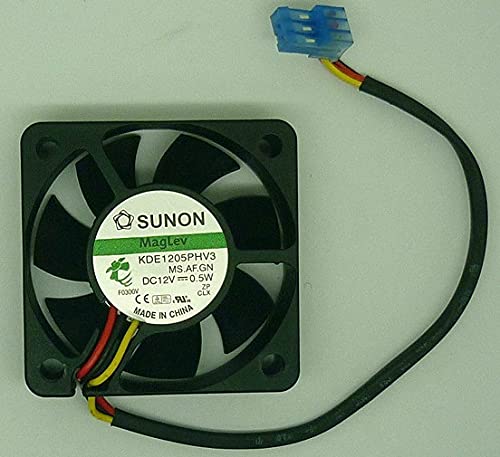 Amazon.com: KDE1205PHV3 12V 50mm Fan 12V 0.5W 3-Wire Cooling Fan ...