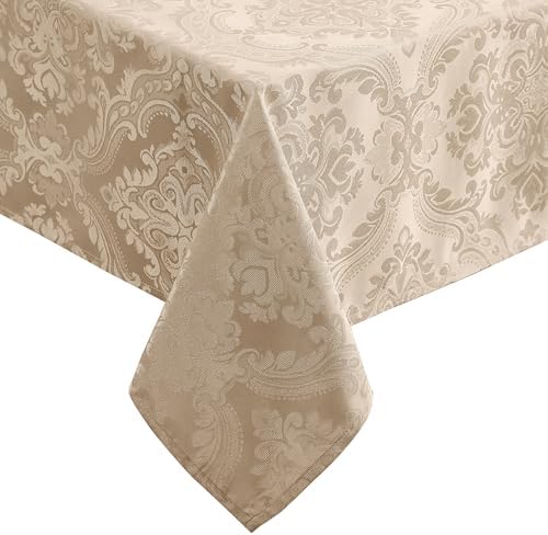 Amazon.com: Elrene Home Fashions Caiden Elegance Damask Waterproof ...