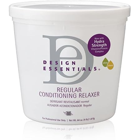 Amazon.com : Design Essentials Conditioning Relaxer Regular 4lb : Hair ...