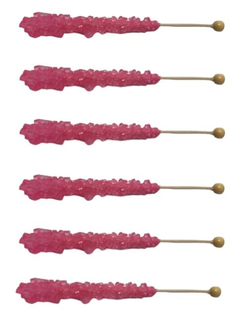 Amazon.com : Buc-ee's Rock Candy Lollipops - Flavored Candy Rocks, 6 ...
