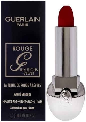 Amazon.com : Guerlain Rouge G Luxurious Velvet Matte Lipstick - 510 ...