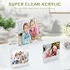 Amazon.com - Adboros 4x4 Acrylic Picture Frame 10 Pack, Clear Picture ...