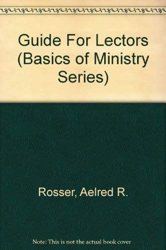 Guide for Lectors: Rosser, Aelred R.: 9781568543871: Books - Amazon.ca