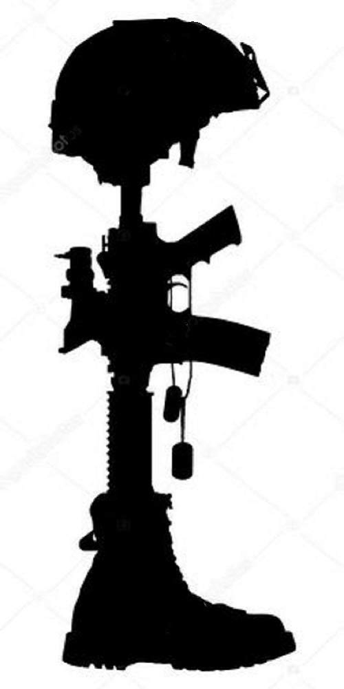 Fallen Soldier Battle Cross Tattoo