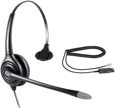 Amazon.com: Deluxe Double Ear Headset with Noise Reduction Voice Tube ...