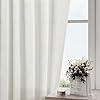 Amazon.com: Linen Off White Curtains 144 inch Extra Long for Living ...