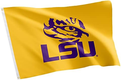 Amazon.com : Louisiana State LSU Tigers Acadian Flag : Sports & Outdoors