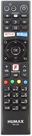 HUMAX REMOTE CONTROL - ORIGINAL HUMAX RM-L08 RML08 REMOTE CONTROL ...