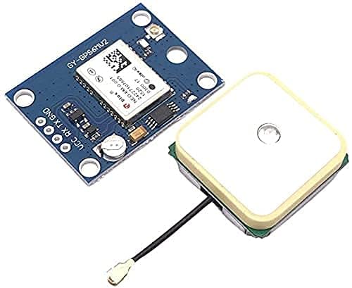 VIRIMA NEO-6M GPS Module With EEPROM-Built-in 25x25mm Active GPS ...