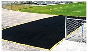 Amazon.com: Cross-Over Zone Track Cover in Black (50 ft. L x 15 ft. W ...