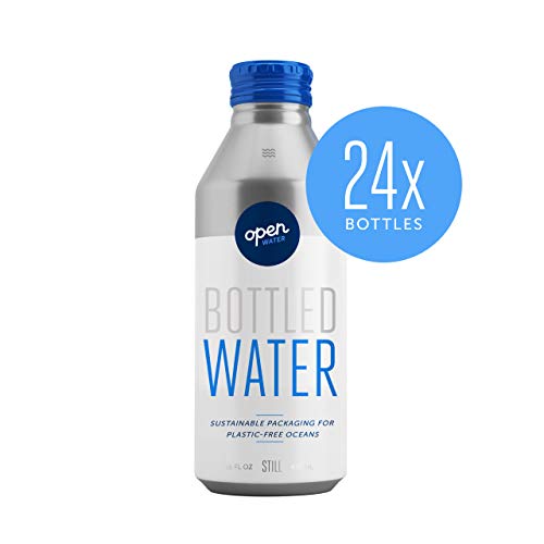 Open Water Still Bottled Water with Electrolytes in 16-oz Aluminum ...