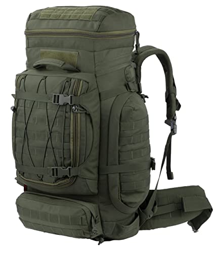 XMILPAX Large Internal Frame Backpack Tactical MOLLE Pack for Camping ...