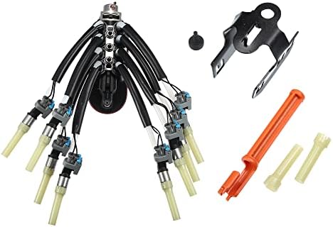 Amazon.com: X AUTOHAUX Fuel Spider Injector FJ504 Multi Port Fuel ...