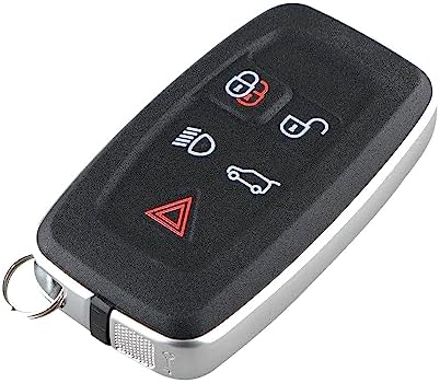 5 Buttons Car Key Case For Land Rover Discovery 4 Key Fob Cover For ...