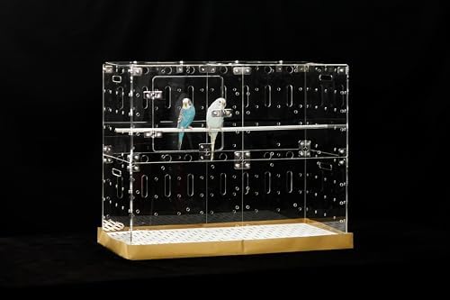 GuineaLoft™ Acrylic Cage (Model-E) - DIY Extendable to Add Horizontal ...