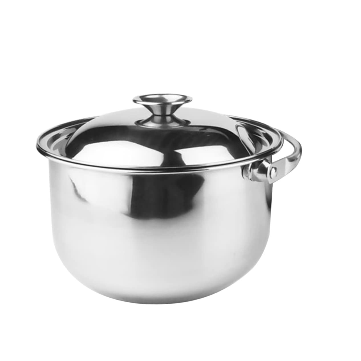 NAMOARLY Stainless Steel Soup Pot with Lid Multipurpose Heat Resistant ...
