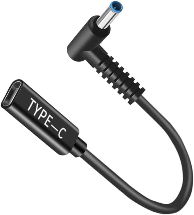 Amazon.com: USB C to DC 4.5x3.0mm Adapter Cable, Male to DC Female 12V ...