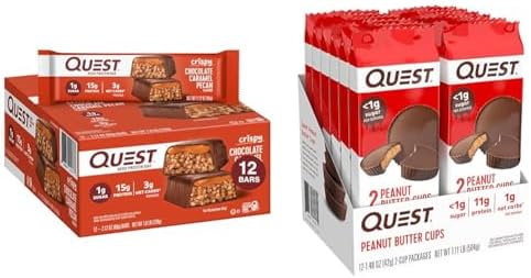 Amazon.com: Quest Nutrition Crispy Chocolate Caramel Pecan Hero Protein ...