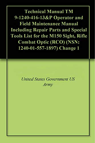 Amazon.com: Technical Manual TM 9-1240-416-13&P Operator and Field ...