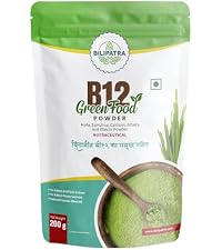 BILIPATRA B12 Green Food Powder, 400g | Plant Based Vitamin B12 ...